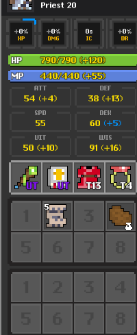 Buy Rotmg Account 5 ?haracters 8/8 + Legendary MH90 H86 El72 + Pet Yard ...