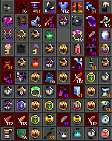Buy Rotmg Account 7 Сharacters 8/8 + Legendary H75, MH74 + 27 Slots ...